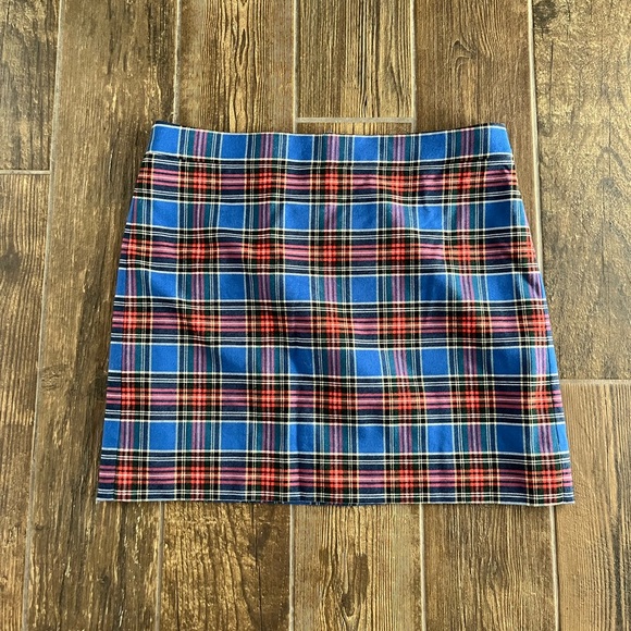 J Crew Plaid Skirt